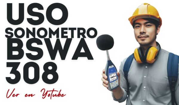 Sonómetro CLASE 1 BSWA 308 - Tech Chile Industrial SpA